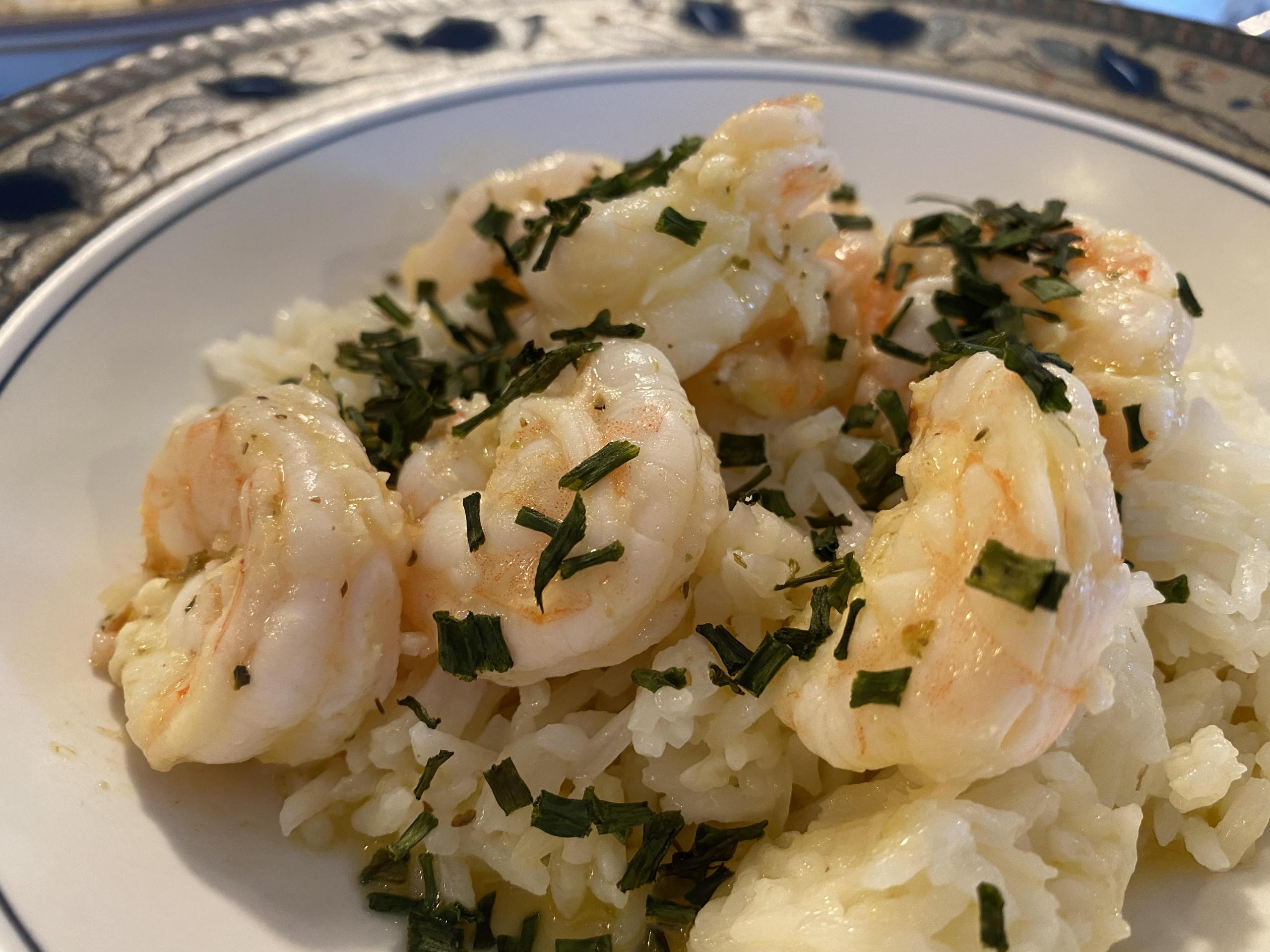 Light & Healthy Cuban Mojo Shrimp - Cubanisimo Vineyards